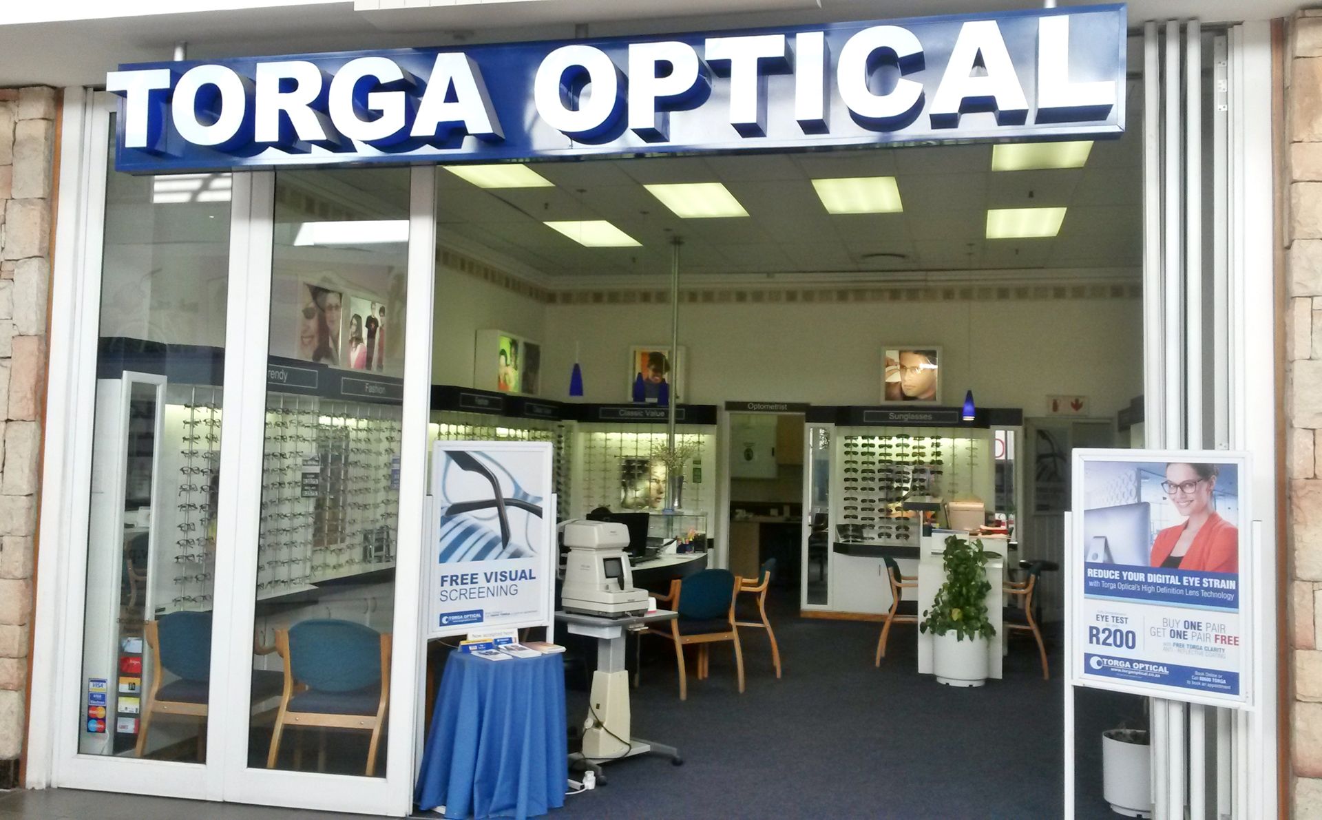 Torga Optical Paarl Mall Optometrists - Torga Optical - Optometrists ...