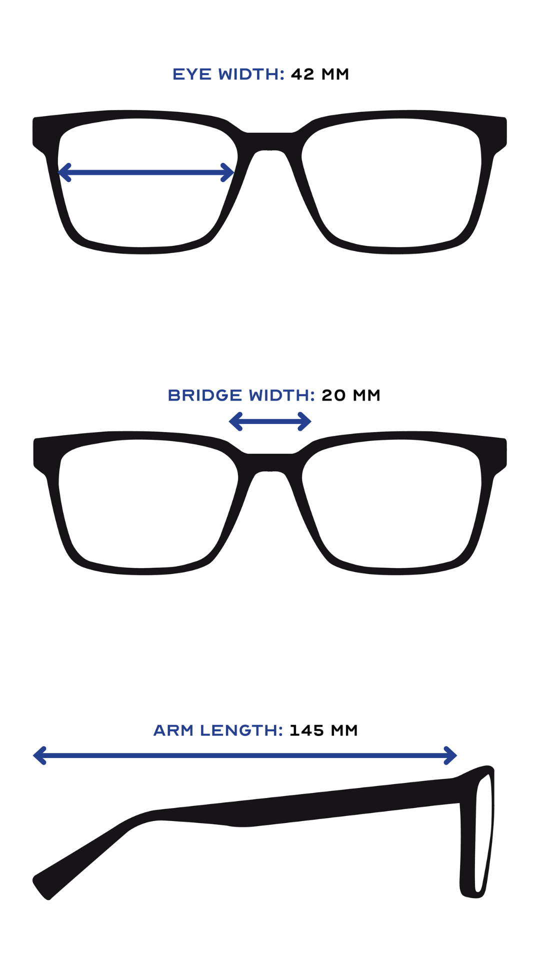 A Guide to Frame Measurements - Torga Optical - Optometrists, Spectacle ...